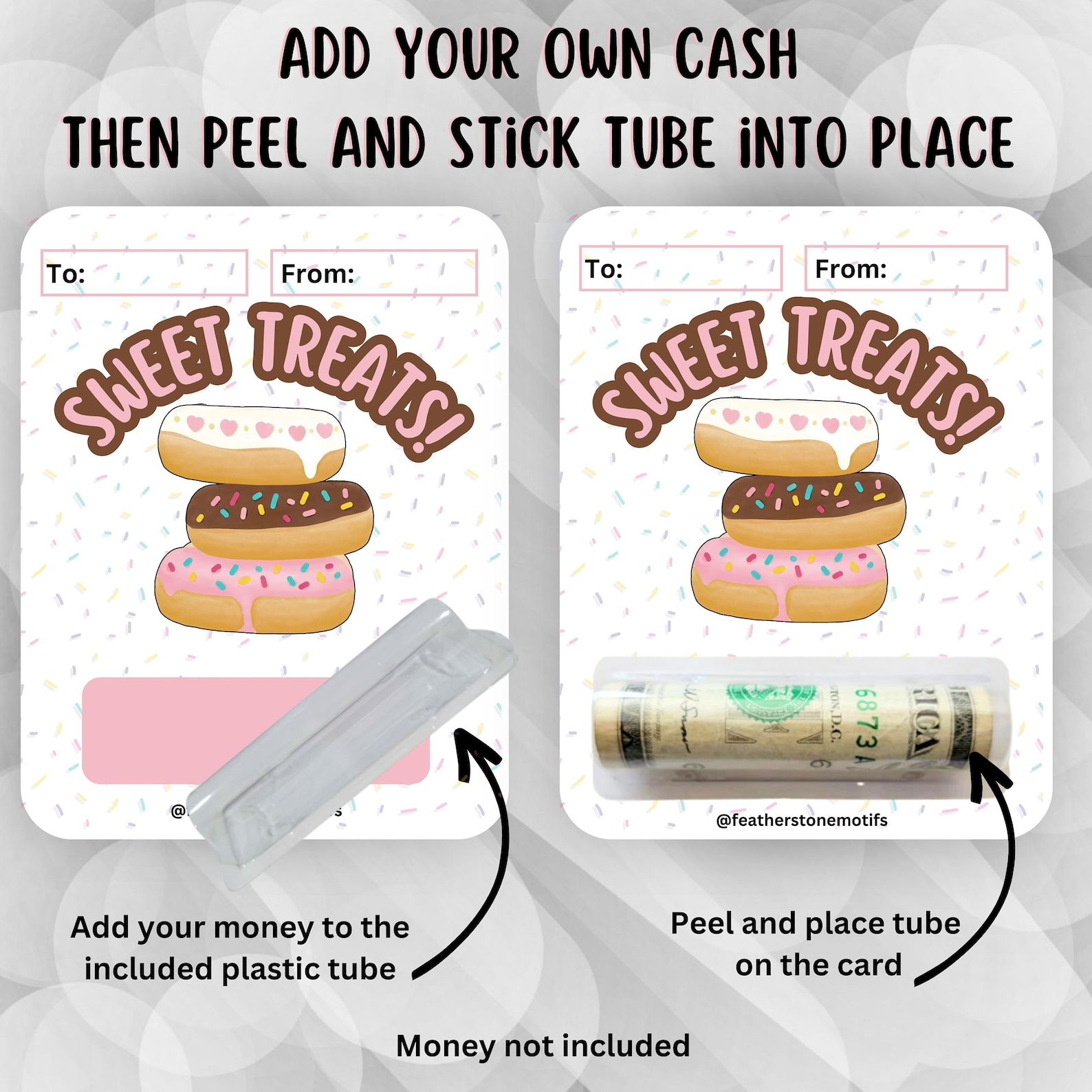Coffee and Treats Money Card Kits - Etsy