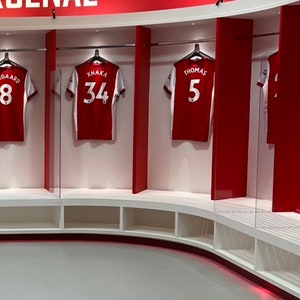 Bespoke Football Dressing Room Unit. Personalised Children’s Furniture ...
