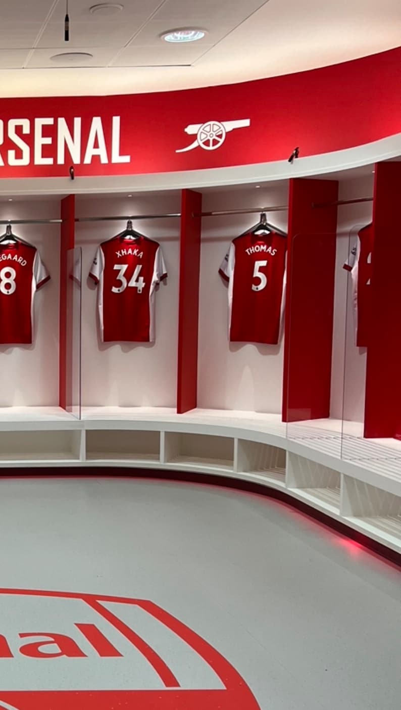 Bespoke Football Dressing Room Unit. Personalised Children’s Furniture ...