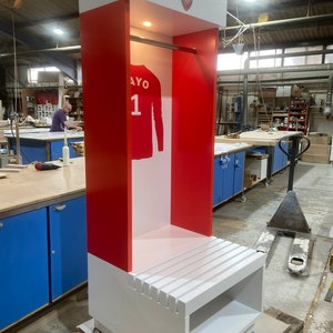 Bespoke Football Dressing Room Unit. Personalised Children’s Furniture ...