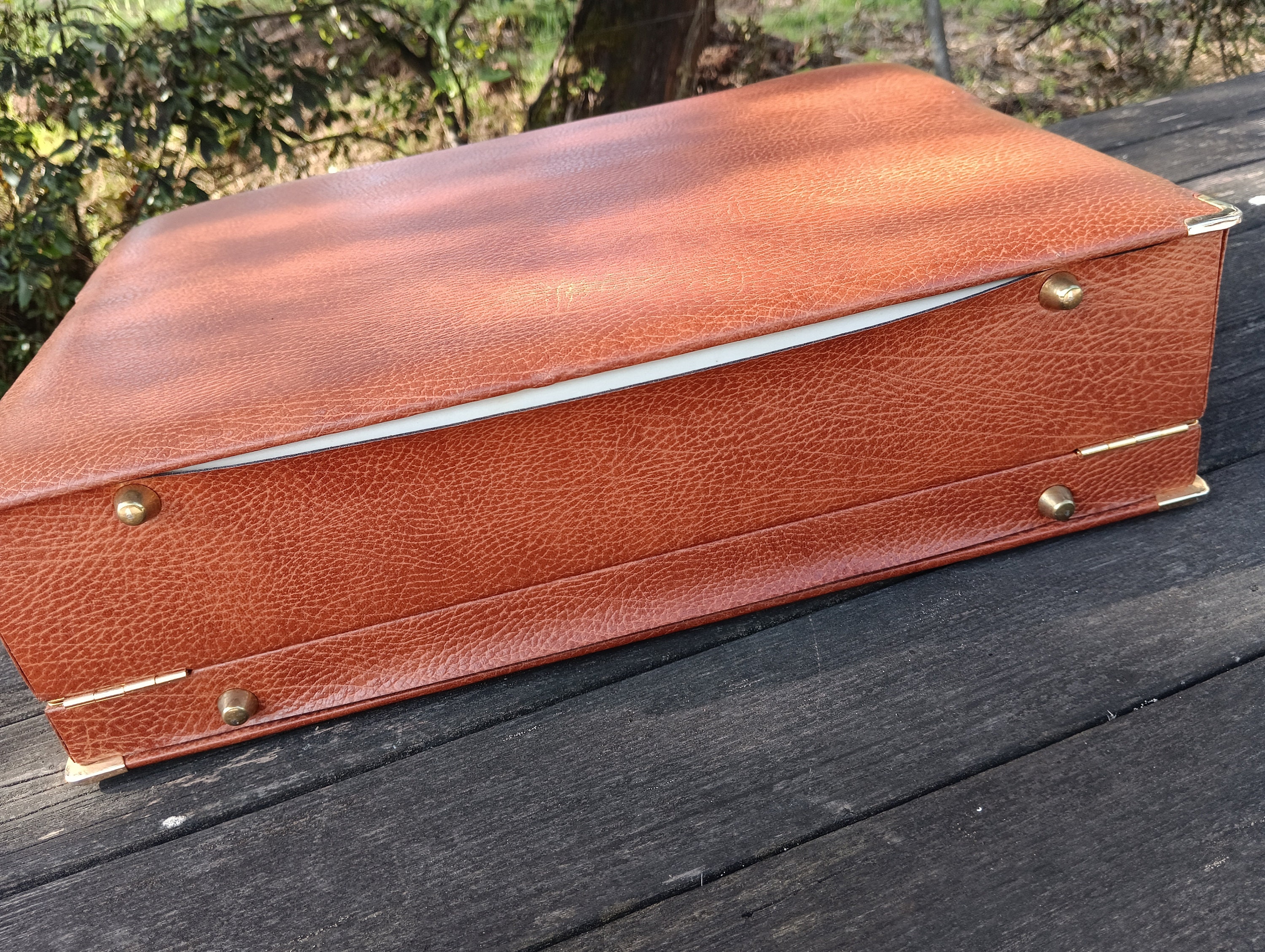 Vintage Presto Luxury Leather Briefcase. 90s. Executive, Combination ...