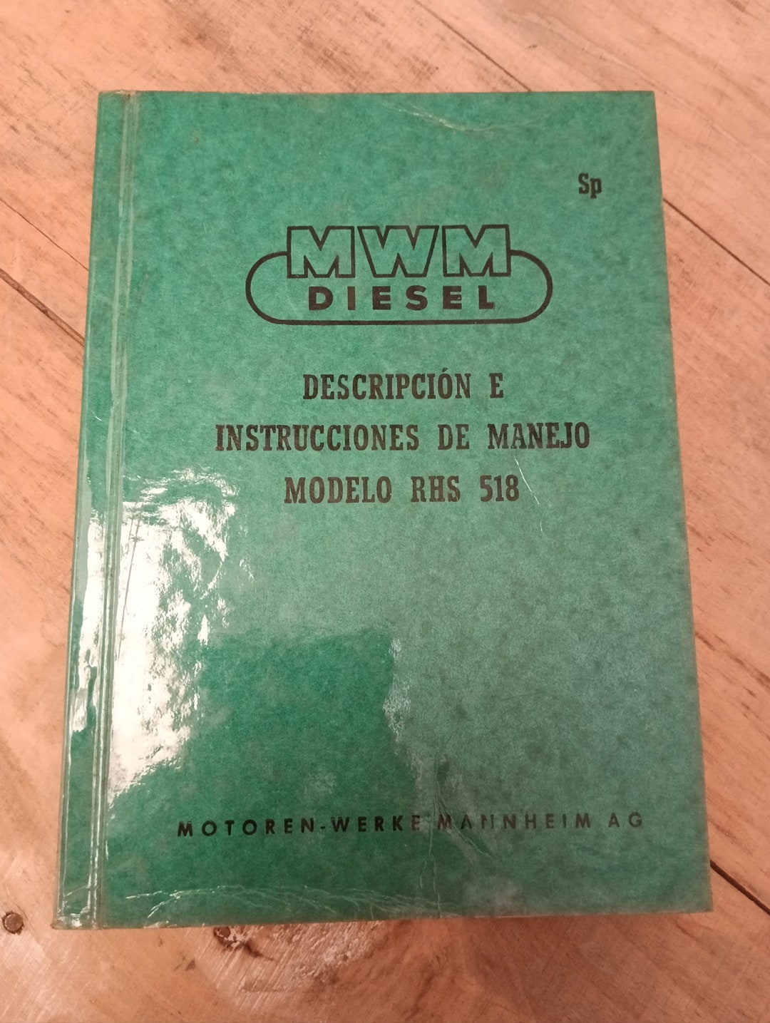 RHS 518. MWM. Diesel Boat Marine Engine Manual. Spanish. - Etsy