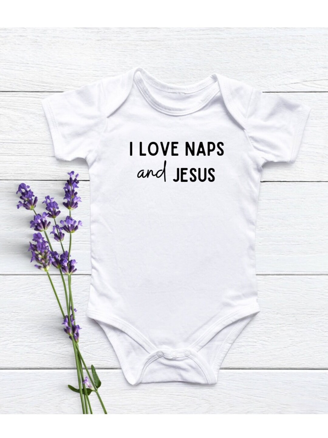 I Love Naps and Jesus Onesie for Babies - Etsy