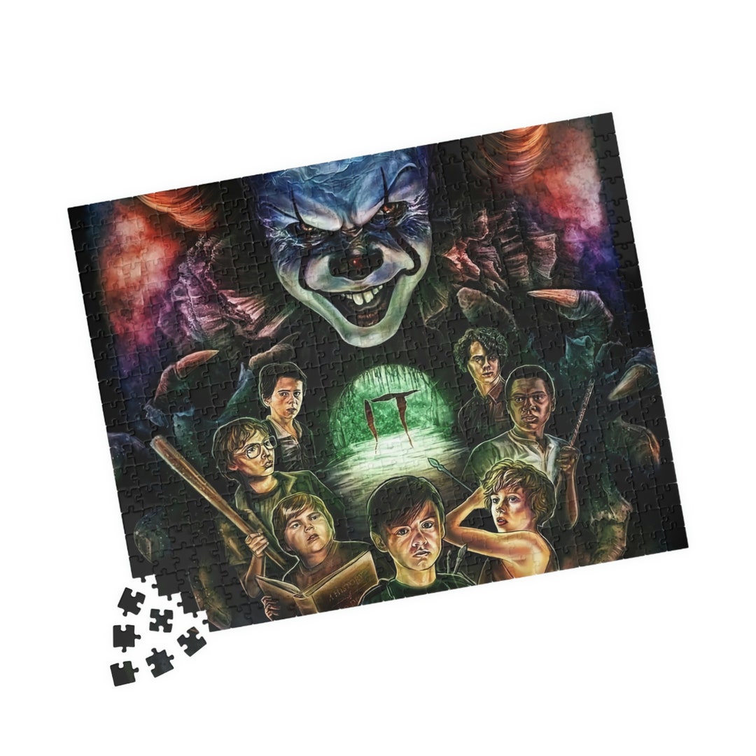 The Children's Nightmare Pennywise Horror Themed Puzzle Multiple Sizes ...