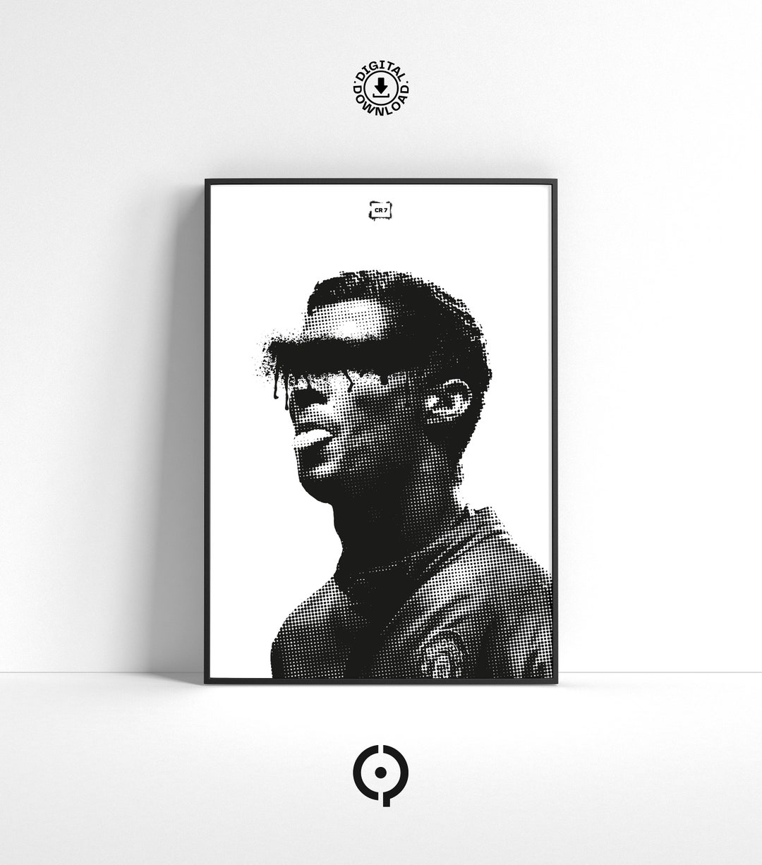 Cristiano Ronaldo Icon Print – Digital Download - Etsy