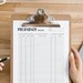 Printable Pregnancy Test Tracker TTC Journal Pregnancy Tracker TTC ...