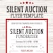 Silent Auction Basket Tags Editable | Silent Auction Sheet | Auction ...