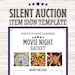 Baseball Silent Auction Flyer Template | Fundraiser Flyer | Silent ...