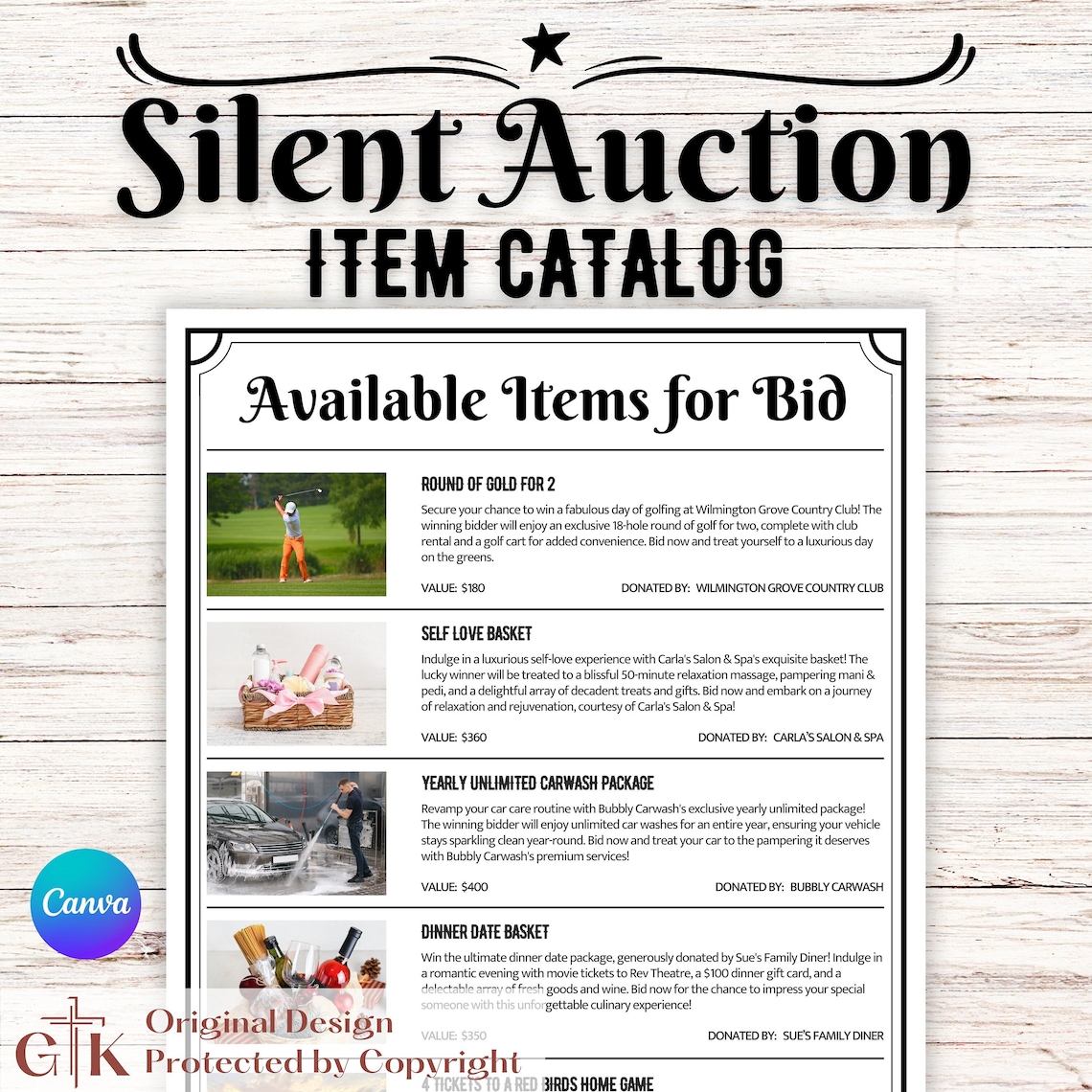 Auction Catalog Template | Auction Item Template Catalog | Coin Auction ...