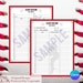 Baseball Silent Auction Bid Sheet | Silent Auction Sheet | Auction Bid ...