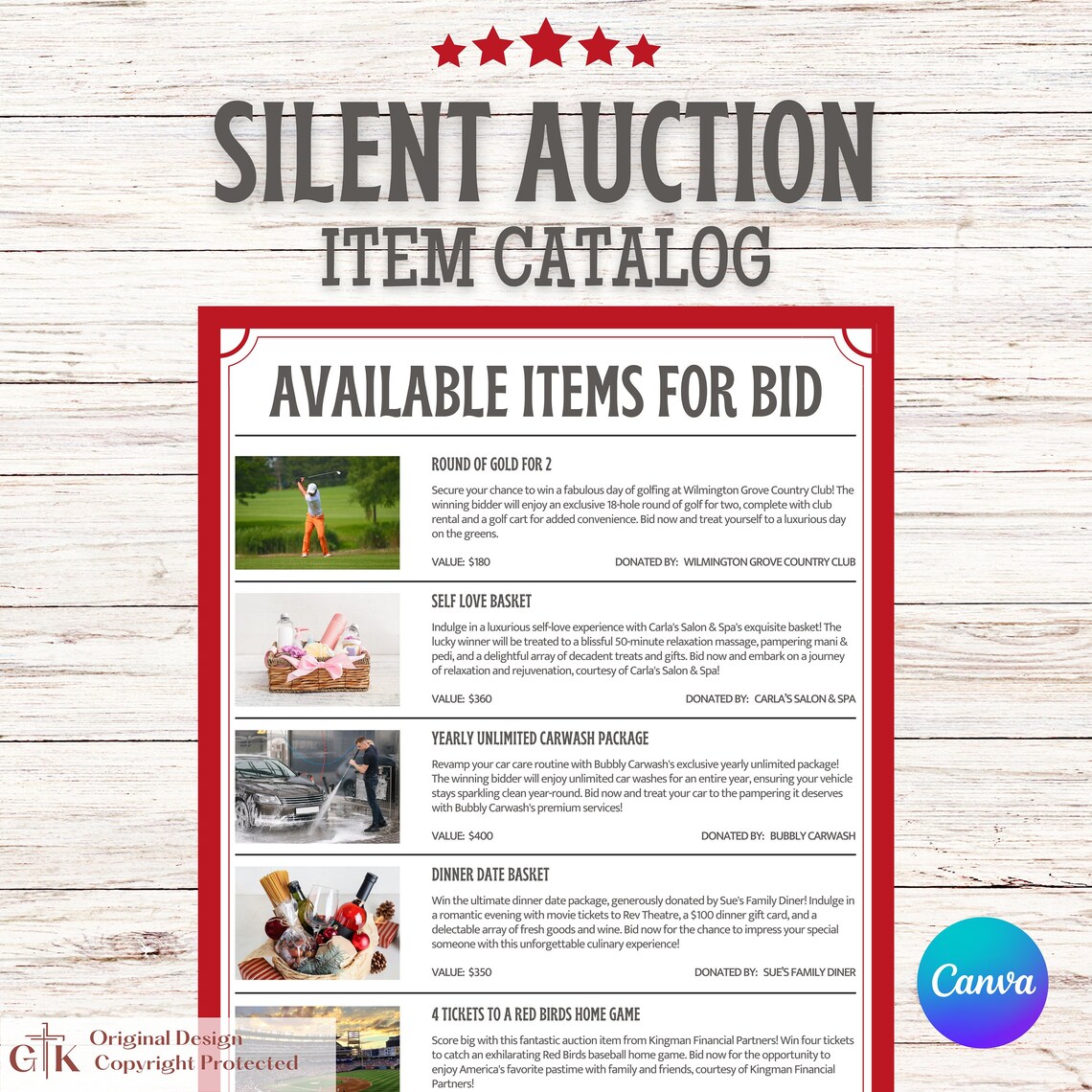 Auction Catalog Template | Auction Item Template Catalog | Coin Auction ...