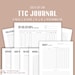 Printable Pregnancy Test Tracker TTC Journal Pregnancy Tracker TTC ...