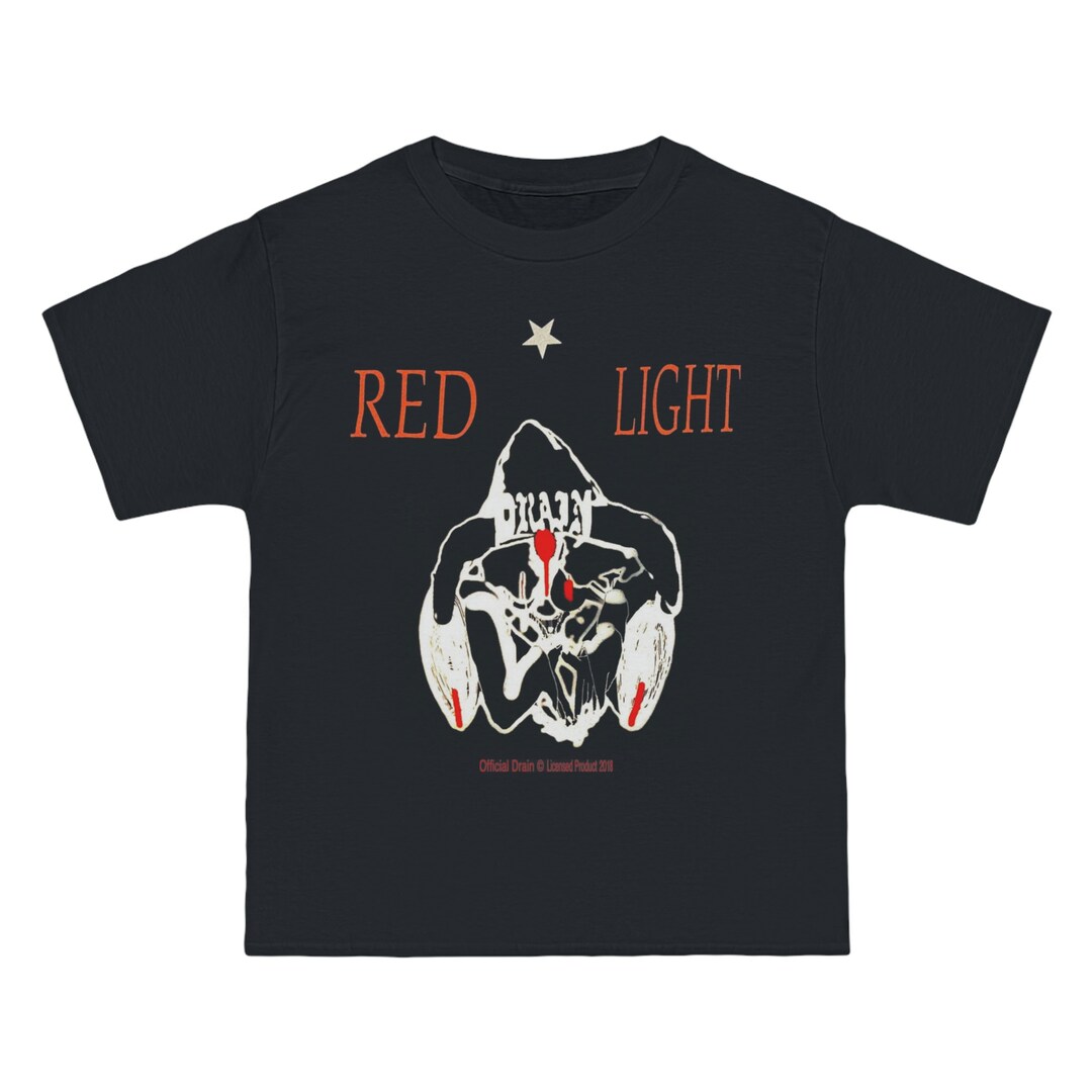 Thiqqq BLADEE DRAIN GANG Red Light Tee - Etsy