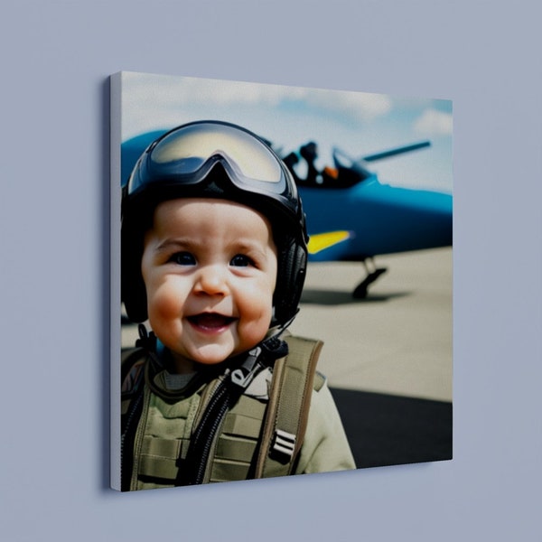 Baby Fighter Pilot - Etsy