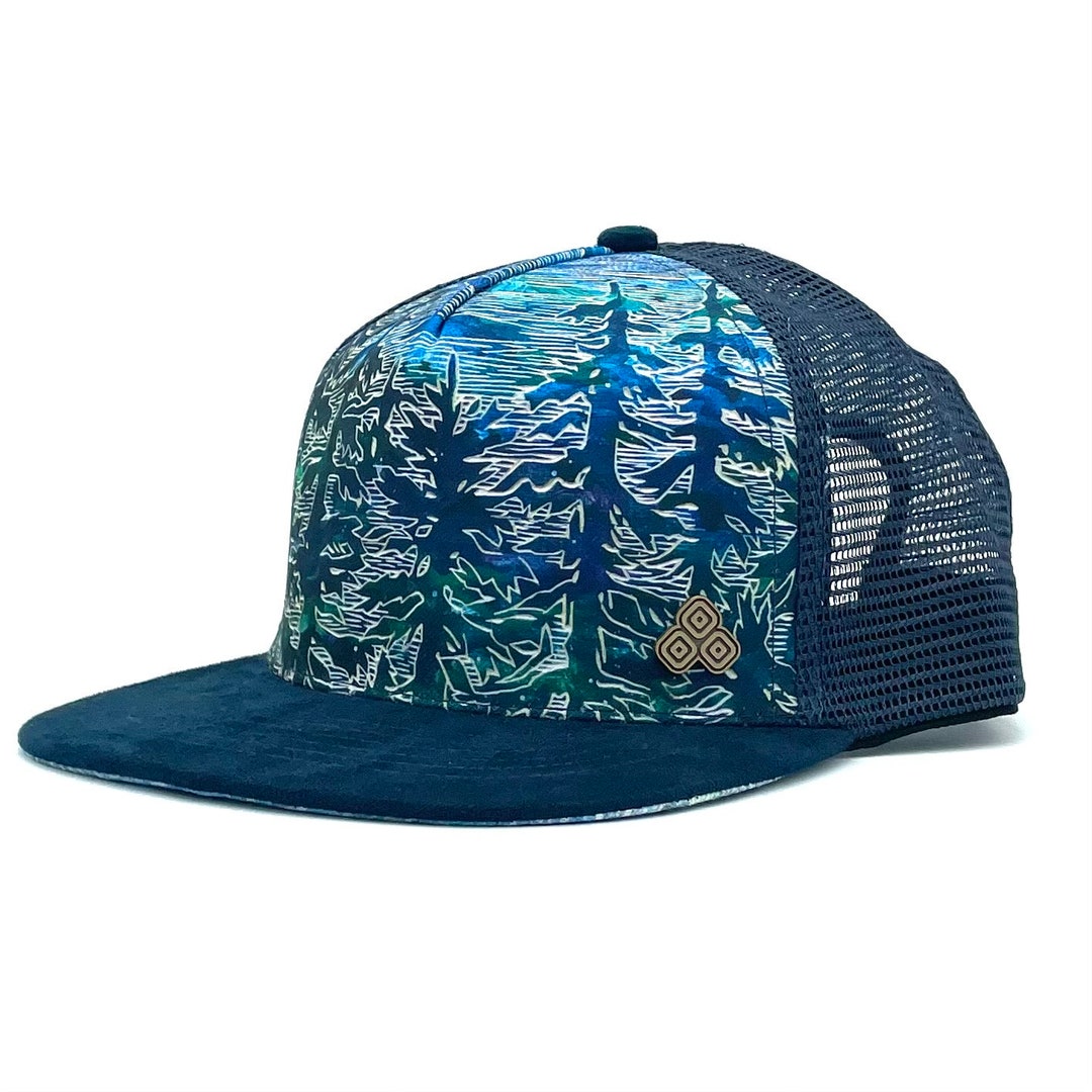 Trees Trucker Hat: Recycled Materials, Buzz Parker Artwork - Etsy