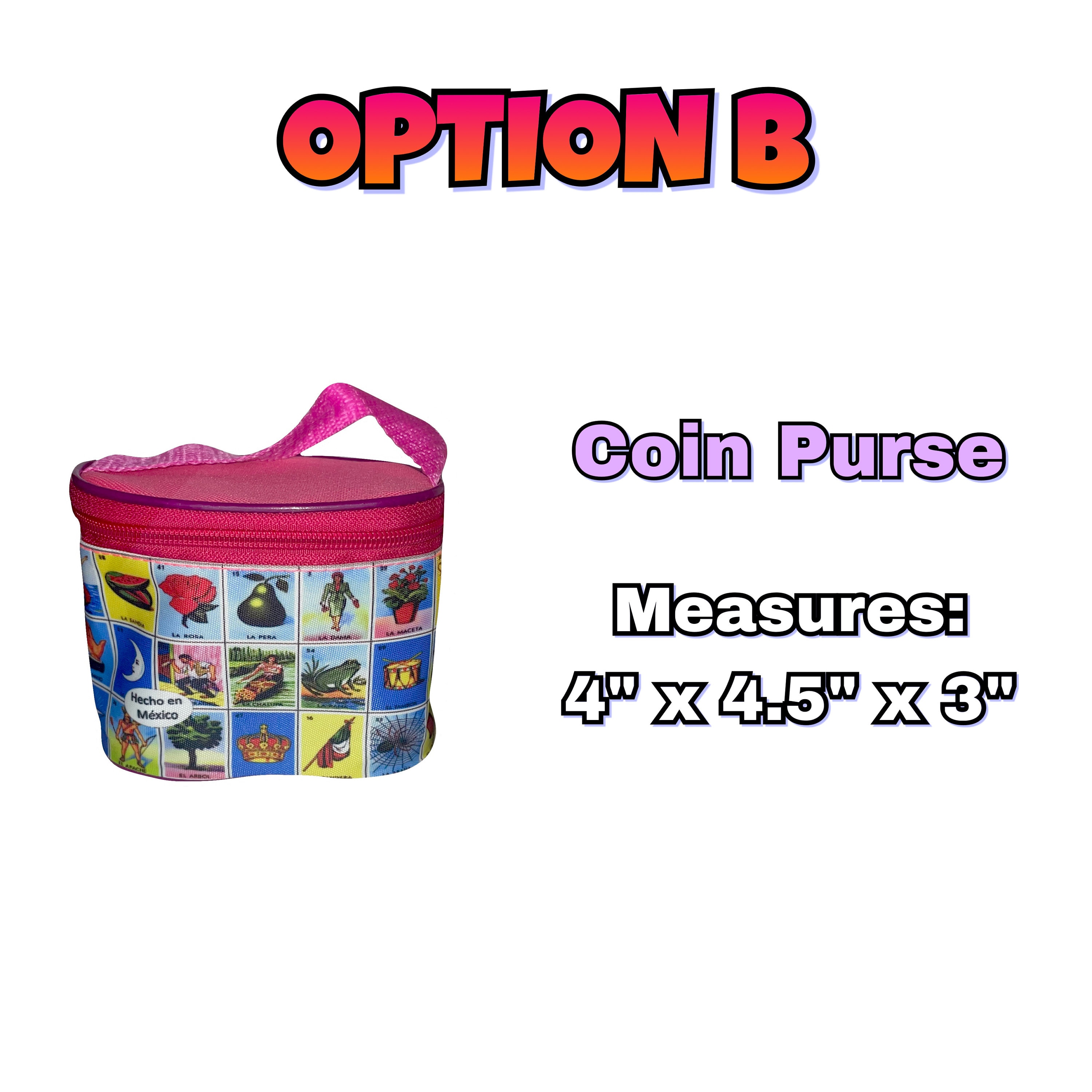 Loteria Small Shoulder Bag and Loteria Coin Purse - Etsy