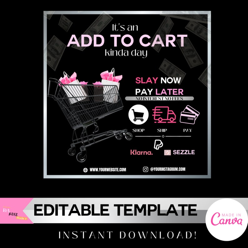 Buy Now Pay Later Flyer | Shop Now Pay Later Flyer | After-pay Flyer ...