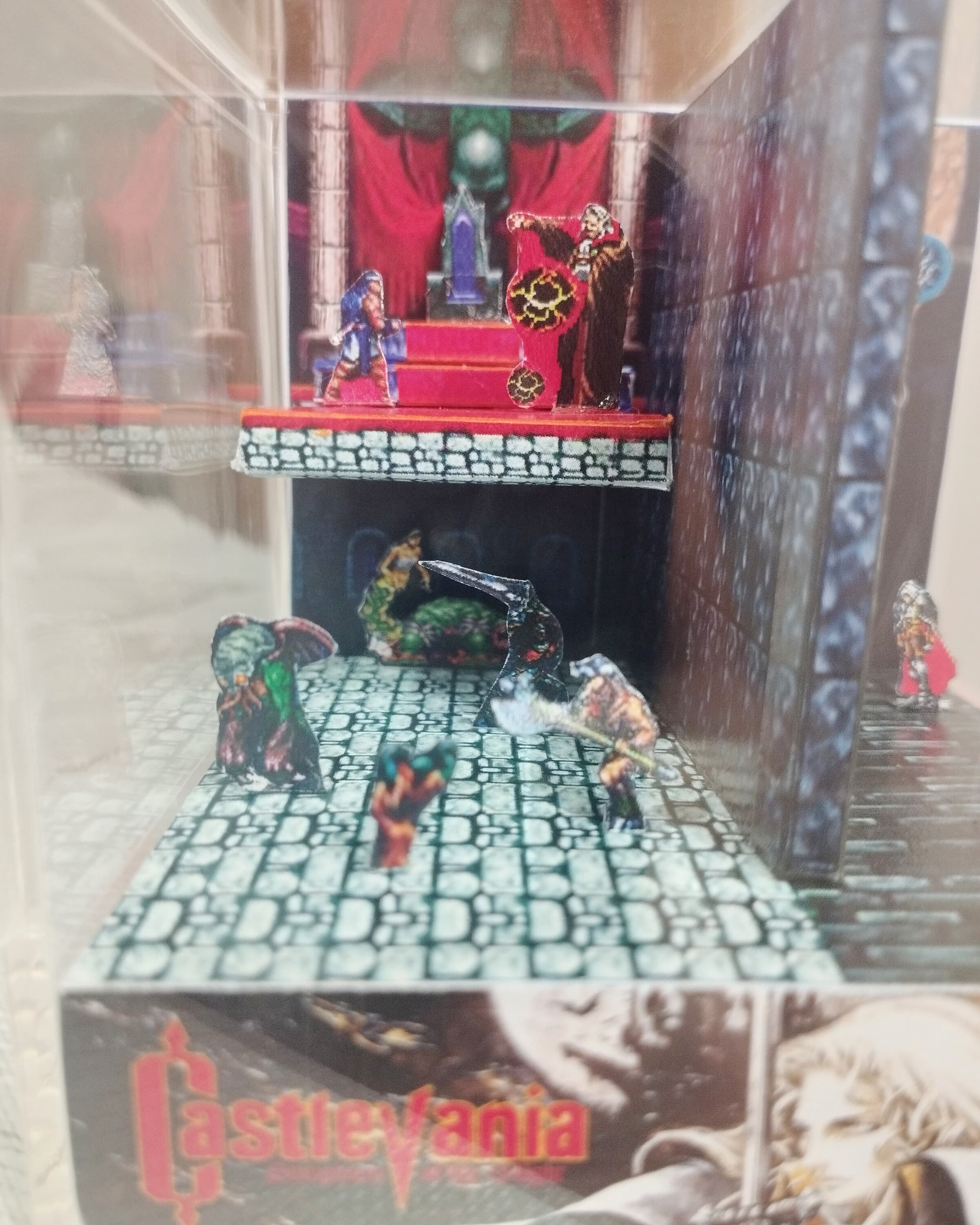 Castlevania Diorama 3D Miniature Gamer Decoration Original - Etsy