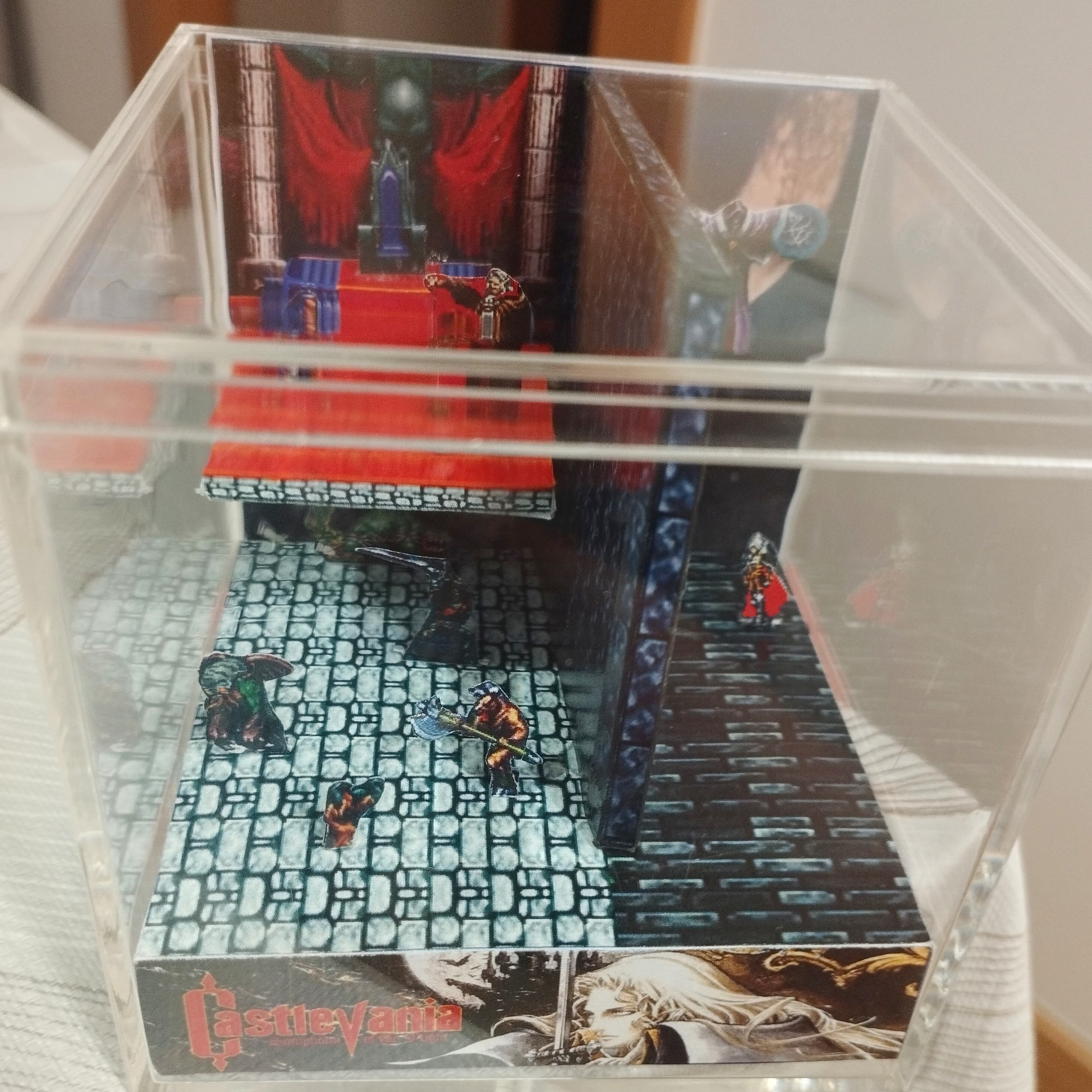 Castlevania Diorama 3D Miniature Gamer Decoration Original - Etsy