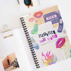 School Notebook Y2k Mean Girls Notebook Mean Girls Burn Book Lined ...
