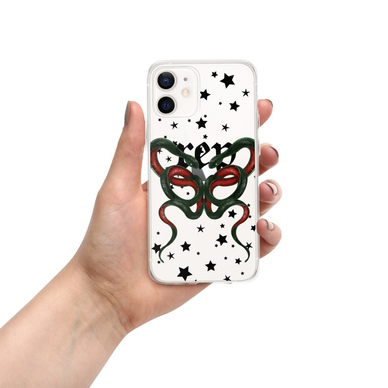 Taylor Rep Snake Phone Case Swifty Fan Merch Snake Star Clear Phone ...