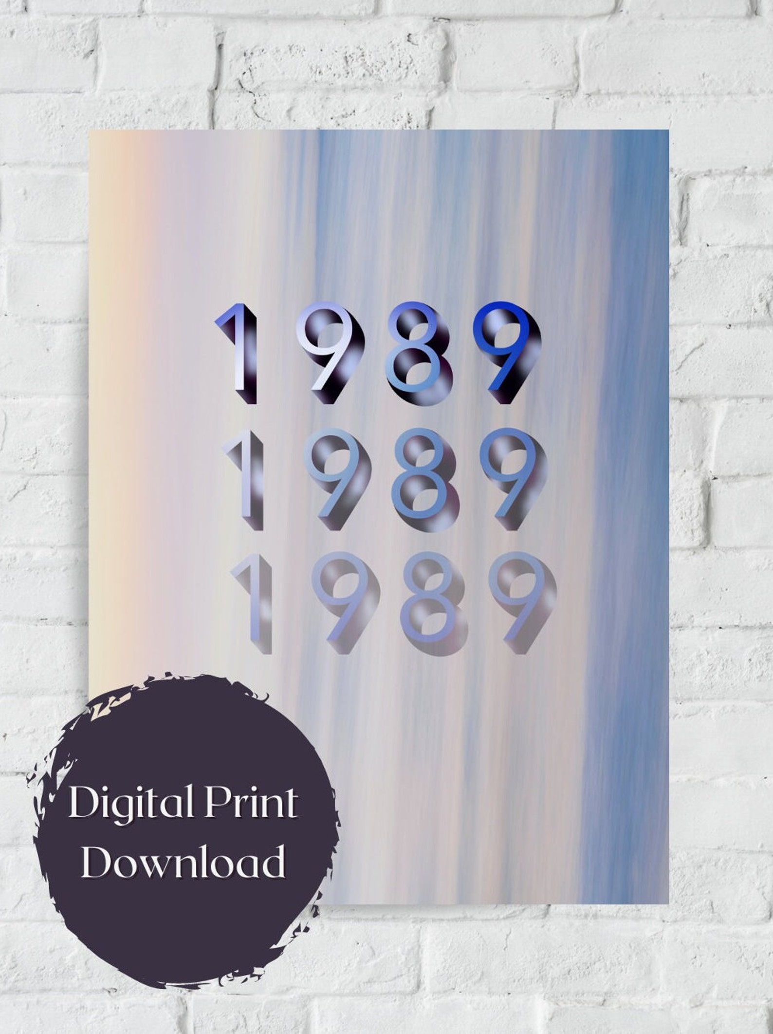 Swifty Fan-made Merch Taylor Album Art Poster 18x24 Printable - Etsy
