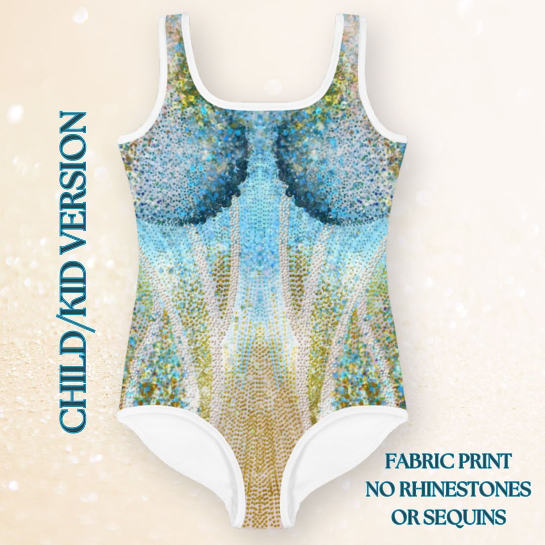 Swifty Child Blue Bodysuit Era Tour Costume Child Swifty Concert Outfit ...