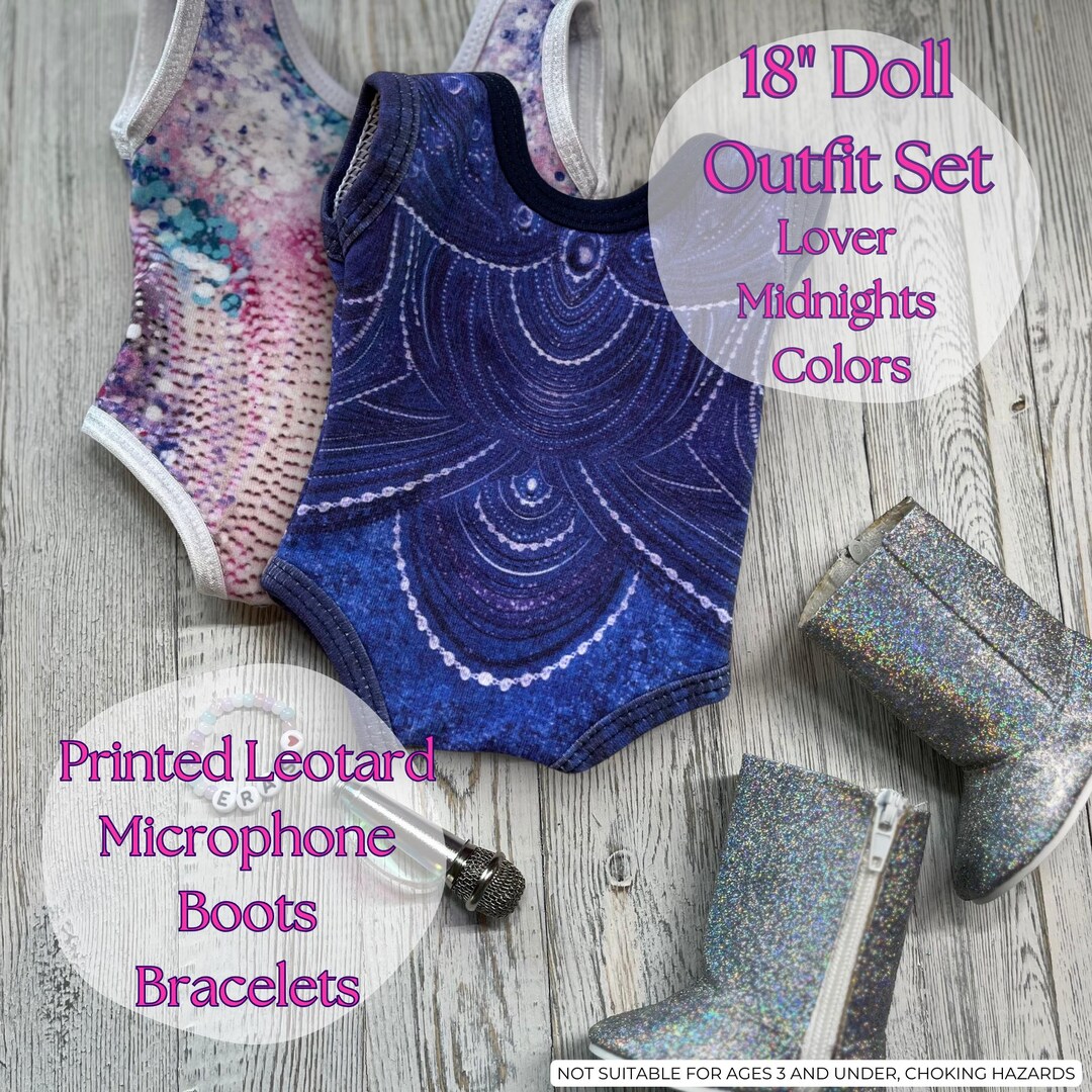 Taylor Tour Doll Outfit Set 18" Girl Doll Swifty Bodysuit Popular ...