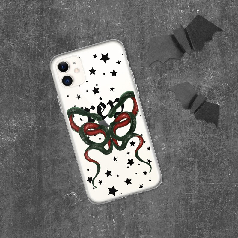 Taylor Rep Snake Phone Case Swifty Fan Merch Snake Star Clear Phone ...