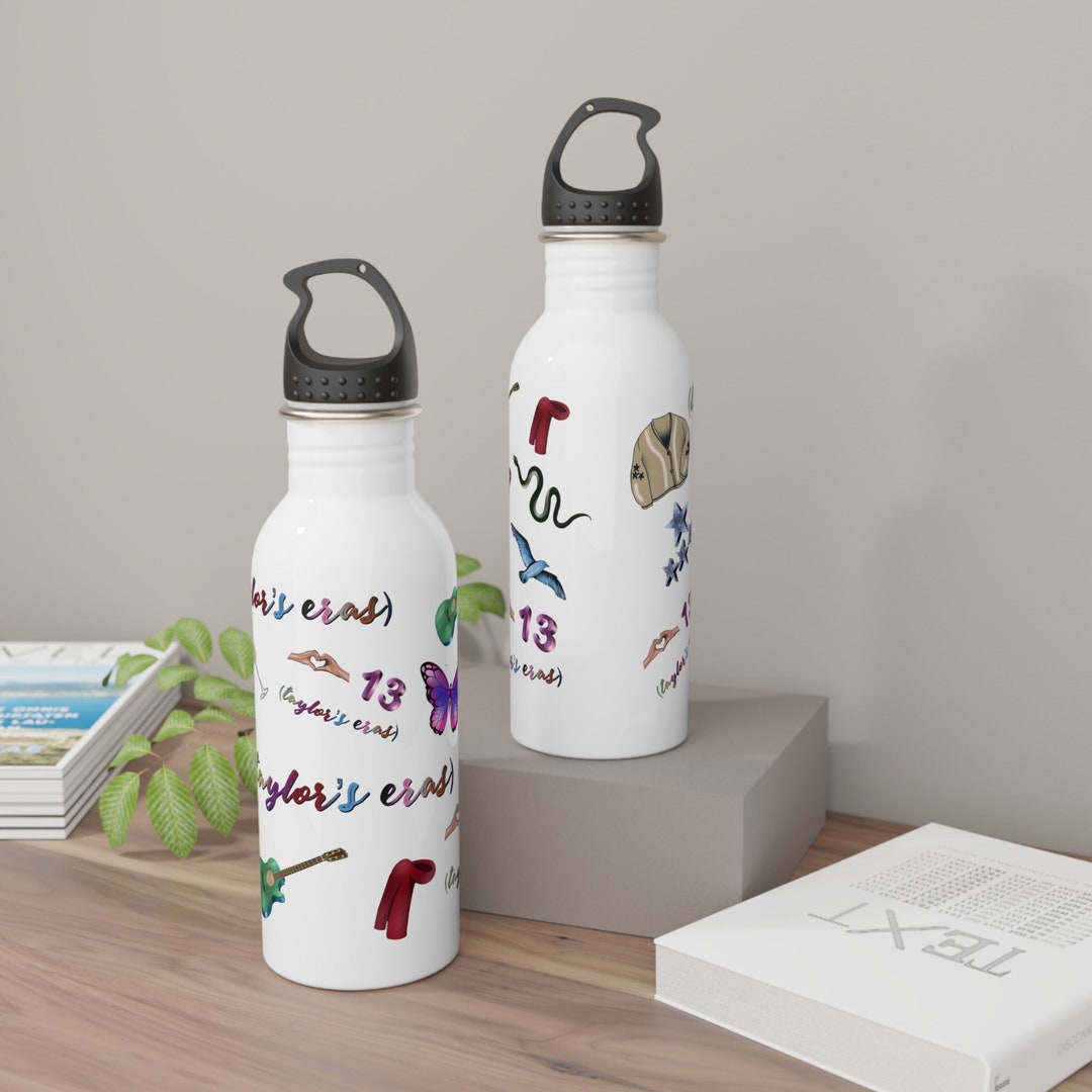 Taylor Water Bottle Swifty Eras Concert Merch Taylor Album Art Water ...