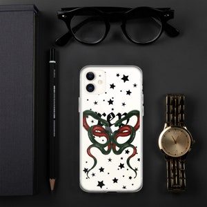 Taylor Rep Snake Phone Case Swifty Fan Merch Snake Star Clear Phone ...