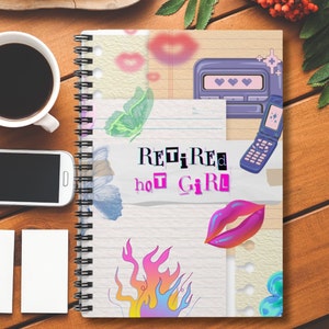 School Notebook Y2k Mean Girls Notebook Mean Girls Burn Book Lined ...