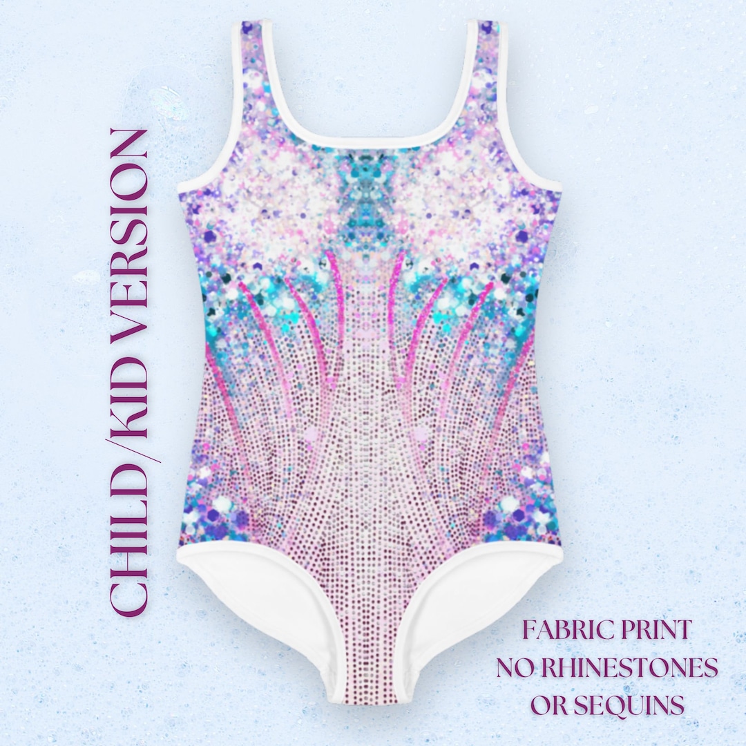 Swifty Pink Blue Child Bodysuit Era Tour Costume Child Swifty Concert ...