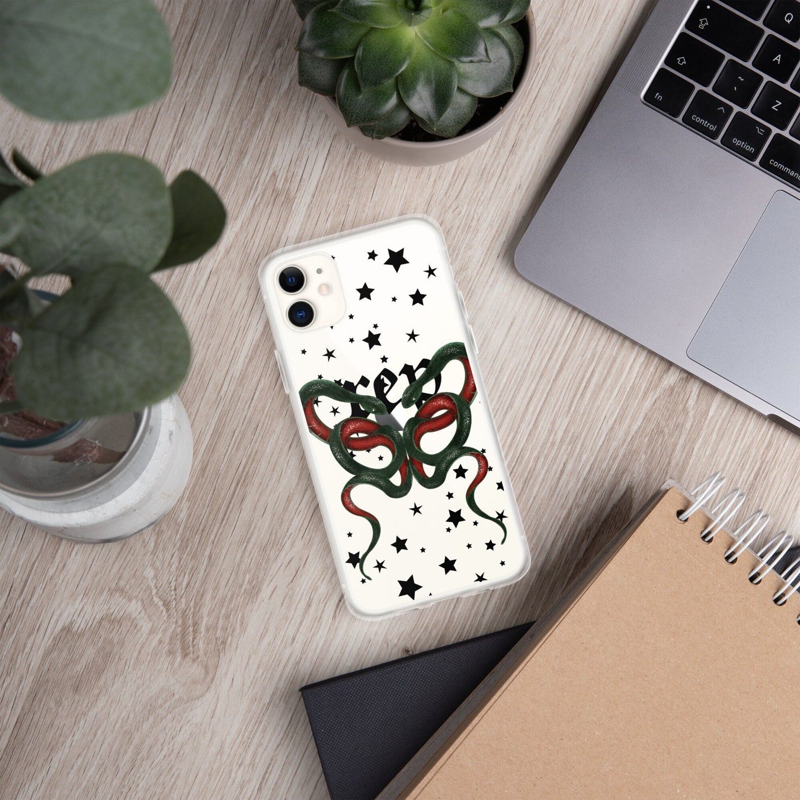 Taylor Rep Snake Phone Case Swifty Fan Merch Snake Star Clear Phone ...