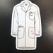 Laboratory Coat Magnet // Lab Coat Magnet // Lab Science Magnet - Etsy