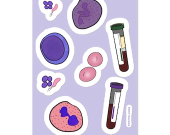 Medical Lab Science Stickers - Etsy