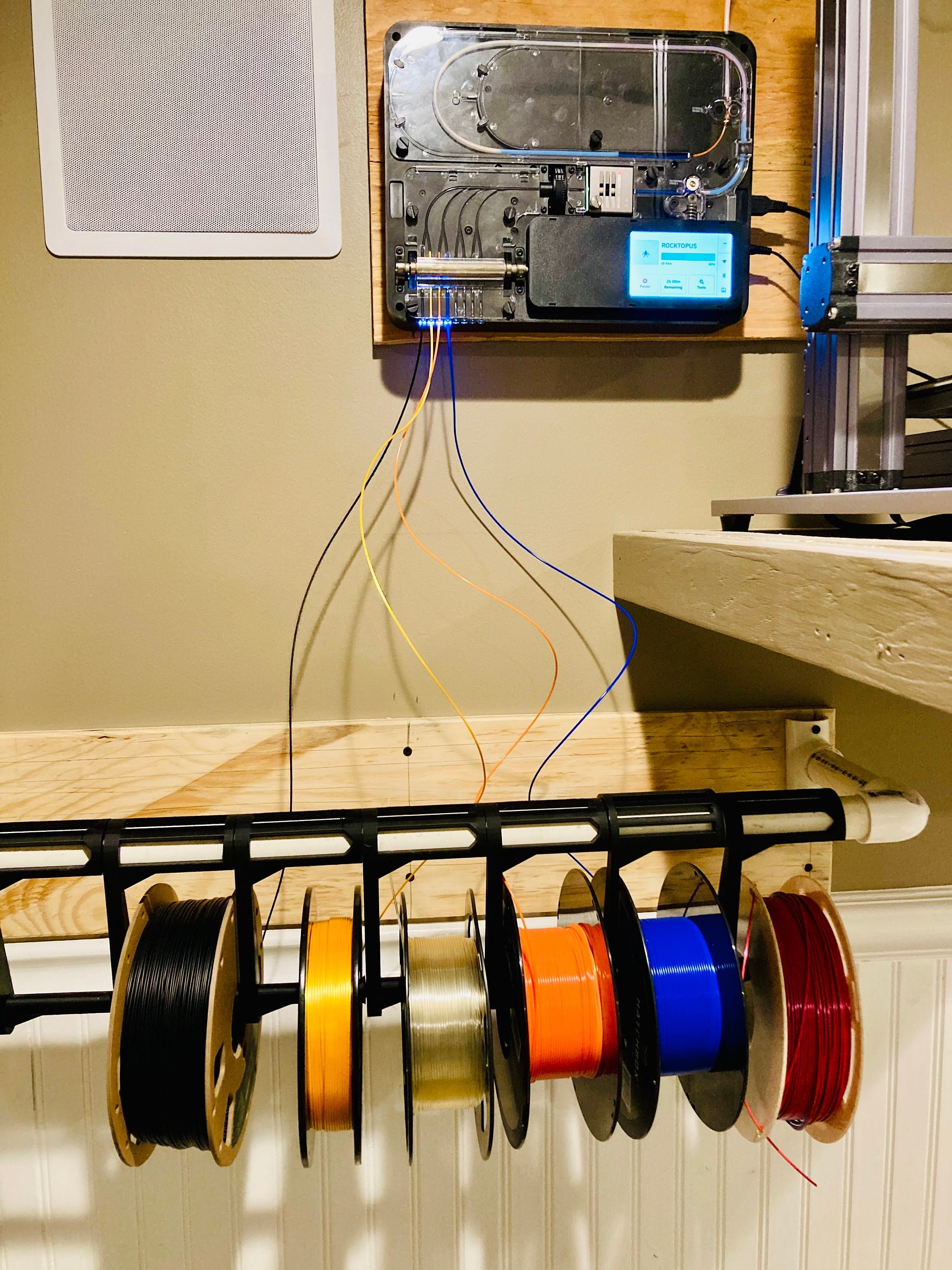 3D Printing Filament Holder - STL File - Etsy