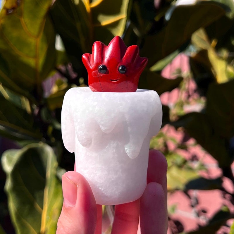 Calcifer Candle - Etsy