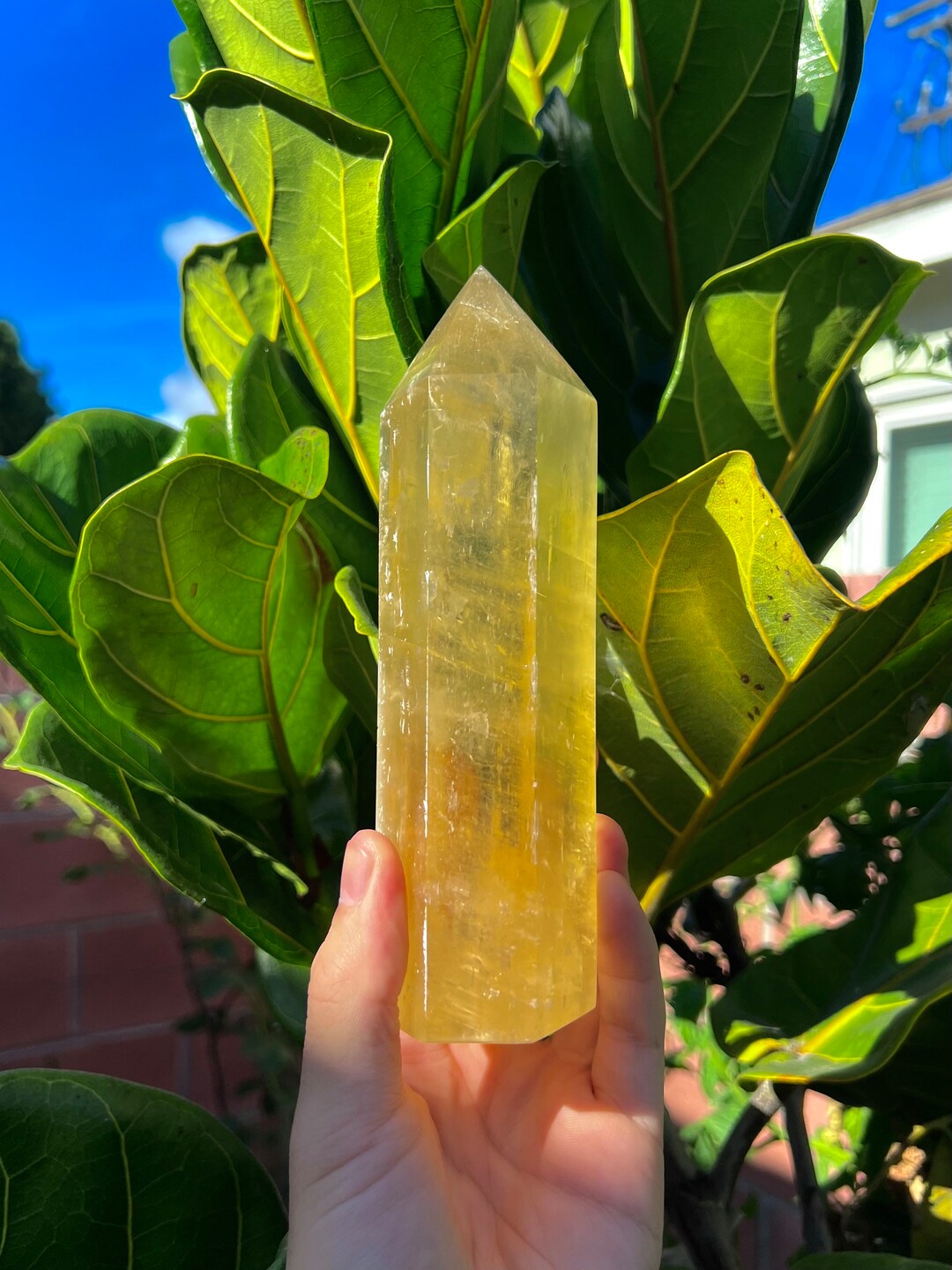 HQ Optical Honey Calcite Towers (~ 2.5lbs) - Etsy