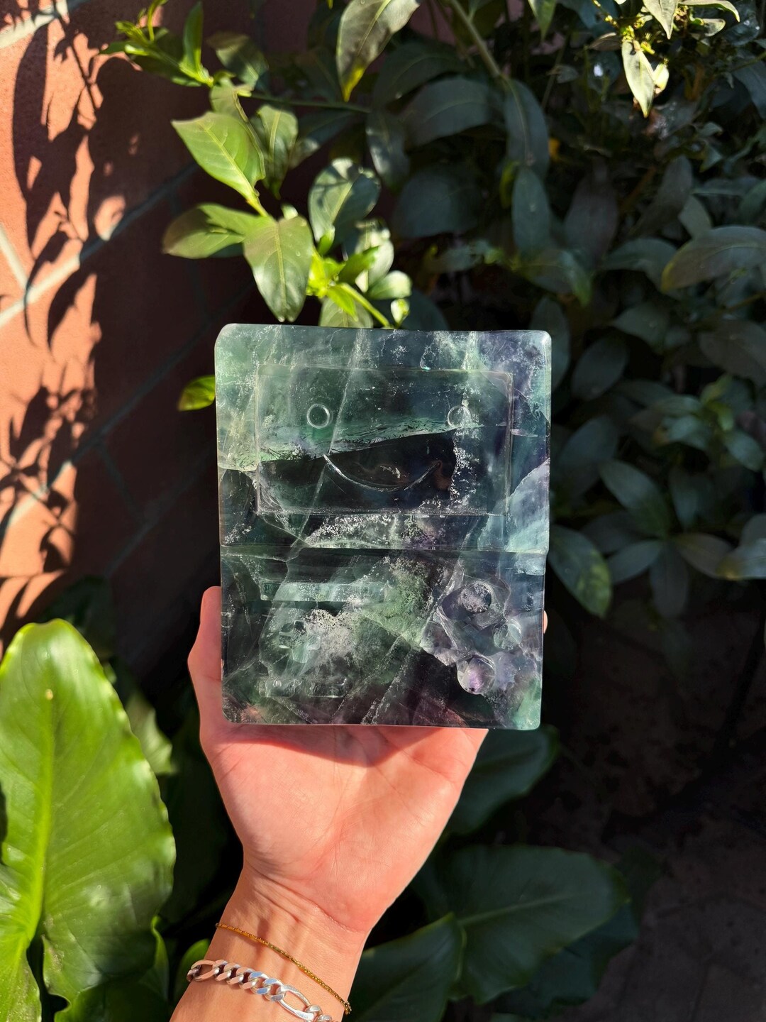 Adventure Time BMO Crystal Figure - Fluorite (5lbs) - Etsy