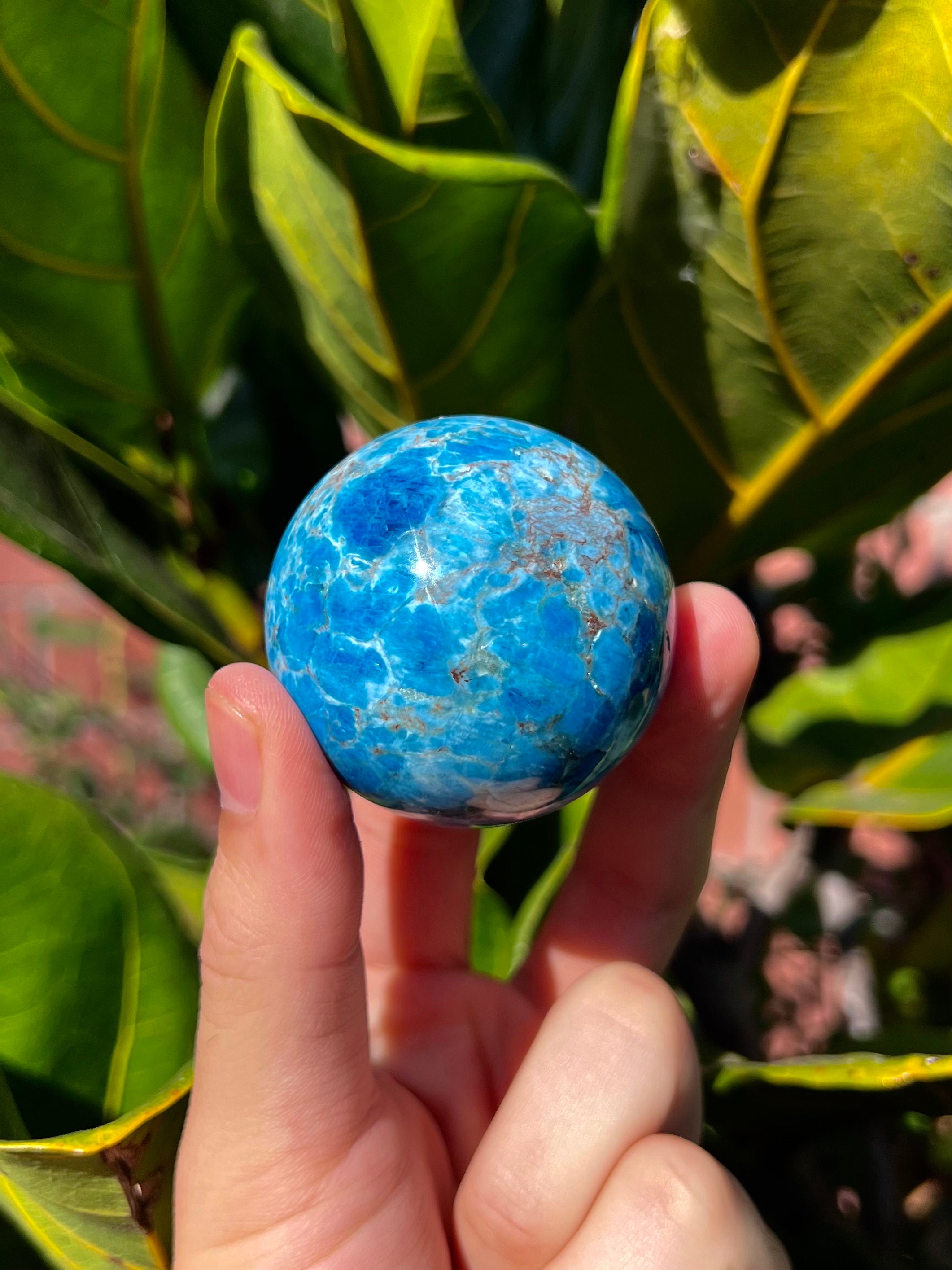 HQ Turquoise Blue Apatite Spheres 0.43-1.1lbs - Etsy