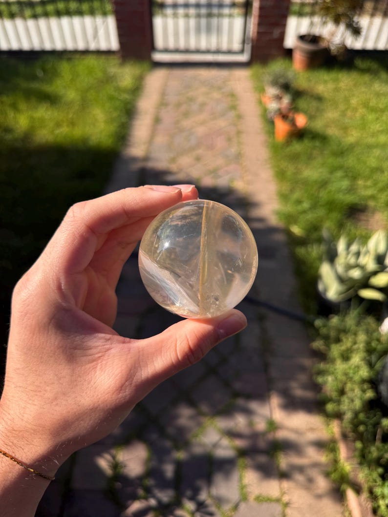 Girasol Rose Quartz Sphere - Gem Grade (0.68lbs) - Etsy UK