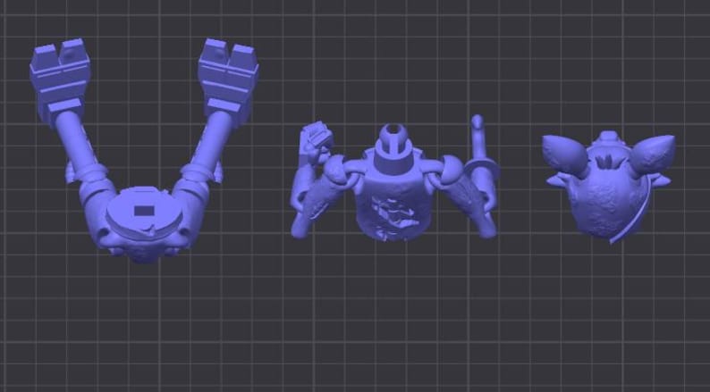 Flexi Foxy FNAF – 3D Printable 3MF File | Articulated Horror ...