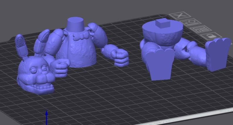 Flexi Bonnie FNAF – 3D Printable 3MF File | Articulated Horror ...