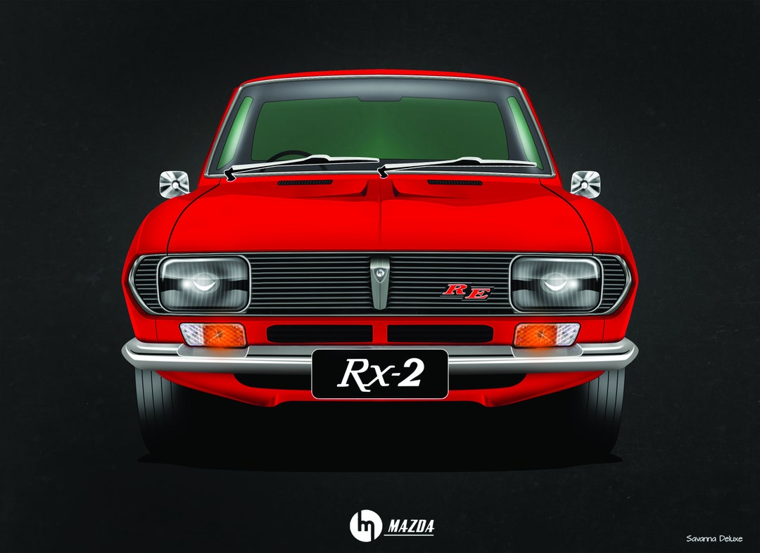 Mazda Rx2 Digital Download Rx2 Poster Prints Rx2 Canvas Rx2 - Etsy ...