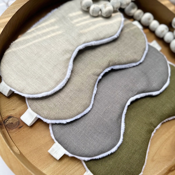 Natural Linen Mask - Etsy