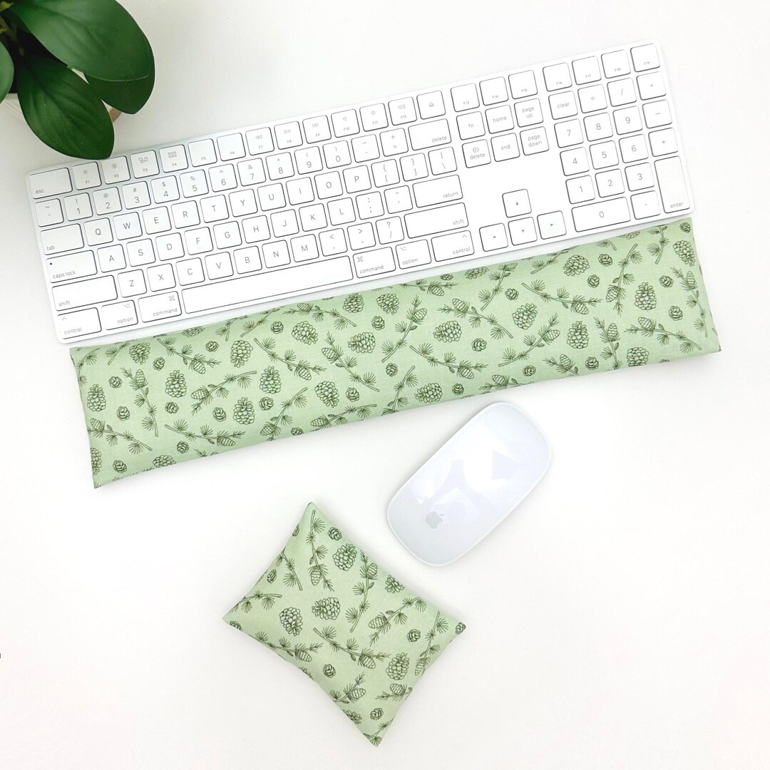 Washable Keyboard Mouse Wrist Rest: Rice Lavender Carpal Tunnel Support ...