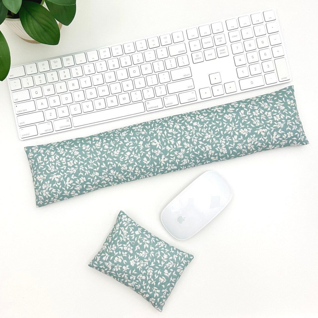 Washable Wrist Rest Gift Set: Rice N Lavender Filled - Cottage Green - Etsy