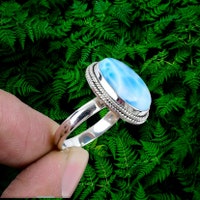 Larimar Ring - Etsy