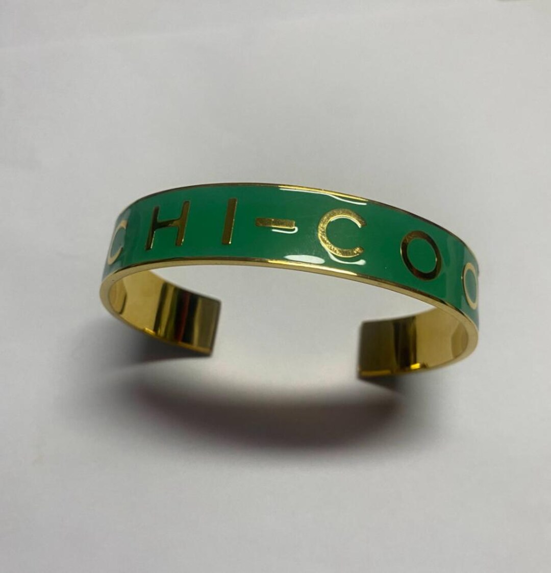CHI ETA PHI Chi-coo Cuff Bracelet - Etsy
